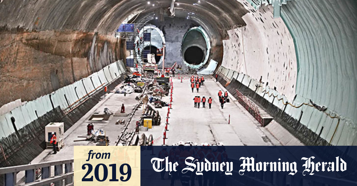 Video: Tunnel boring machines breakthrough in North Sydney